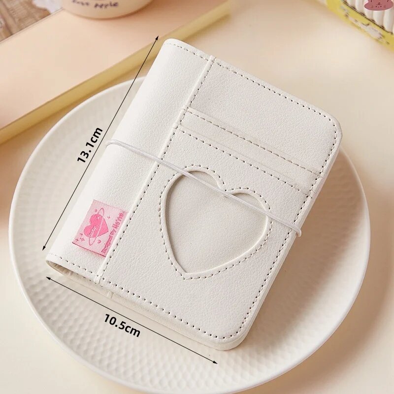 Портативный розовый блокнот PYH1169 white pu leather