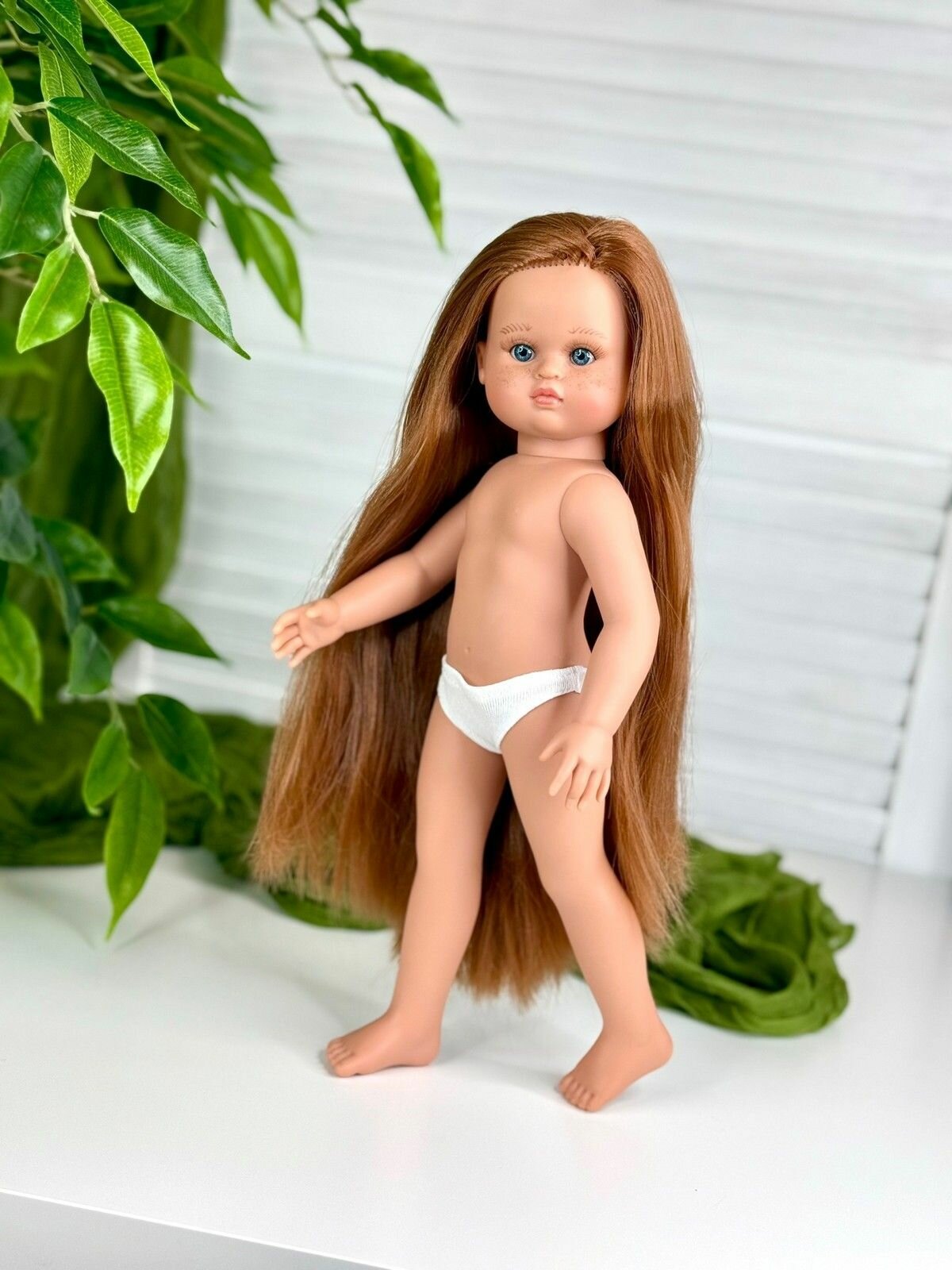 Кукла для девочки виниловая 33 см Нани без одежды (3301W)