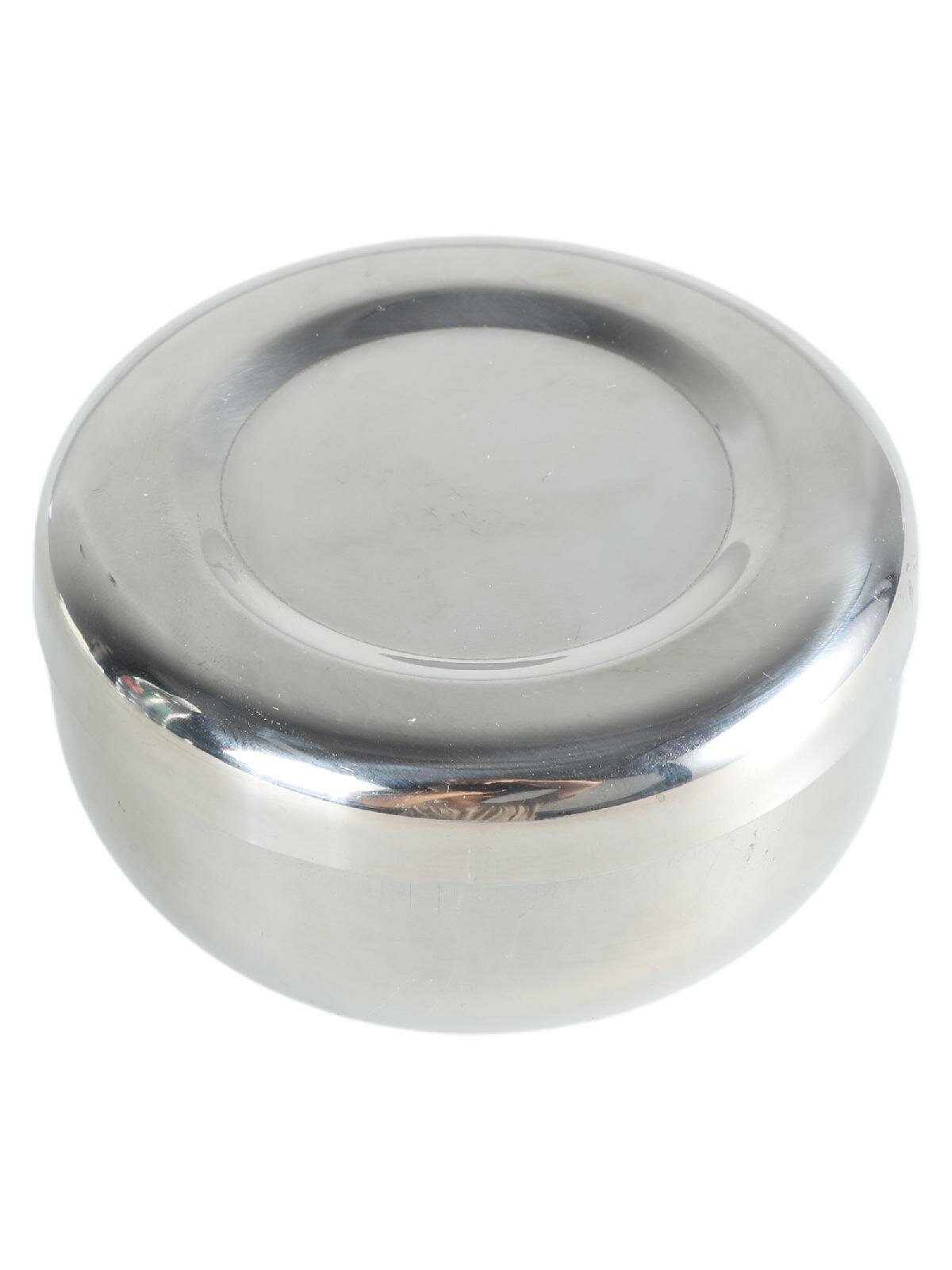 Практичная миска для подачи риса из нержавеющей стали с крышкой Металлические столовые приборы