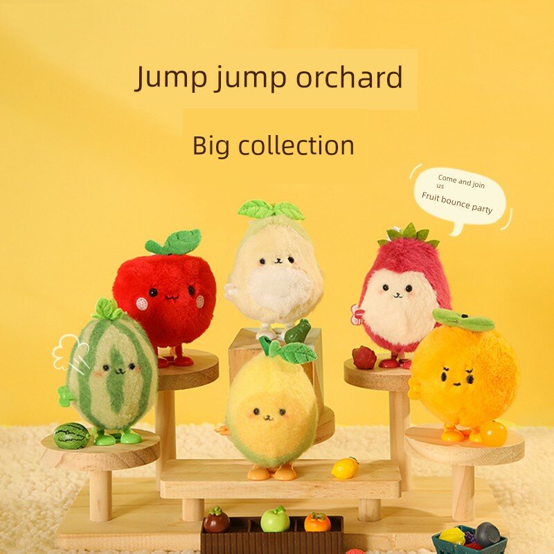 Игрушки для ролевых игр для малышей, реалистичные игрушки-фрукты, которые ходят, детские заводные игрушки-попрыгуны: