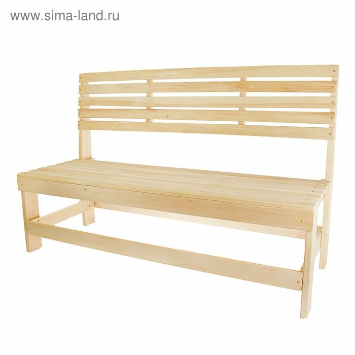 Скамейка, наличник 140×50×90см "Добропаровъ" 1177015