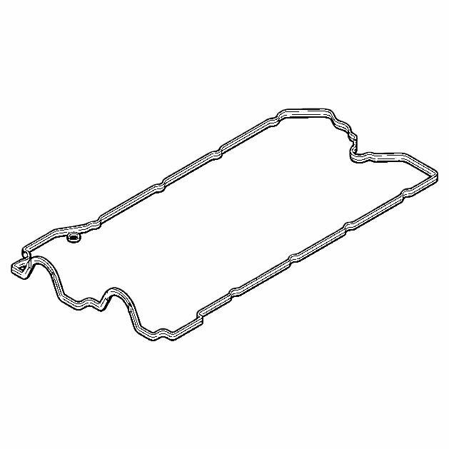 Прокладка клапанной крышки ELRING 255.560 5-8 цилиндр Porsche Cayenne 4.5 S, Turbo S 2002-2007 M48.00, M48.50, M48.50S, M48.50T