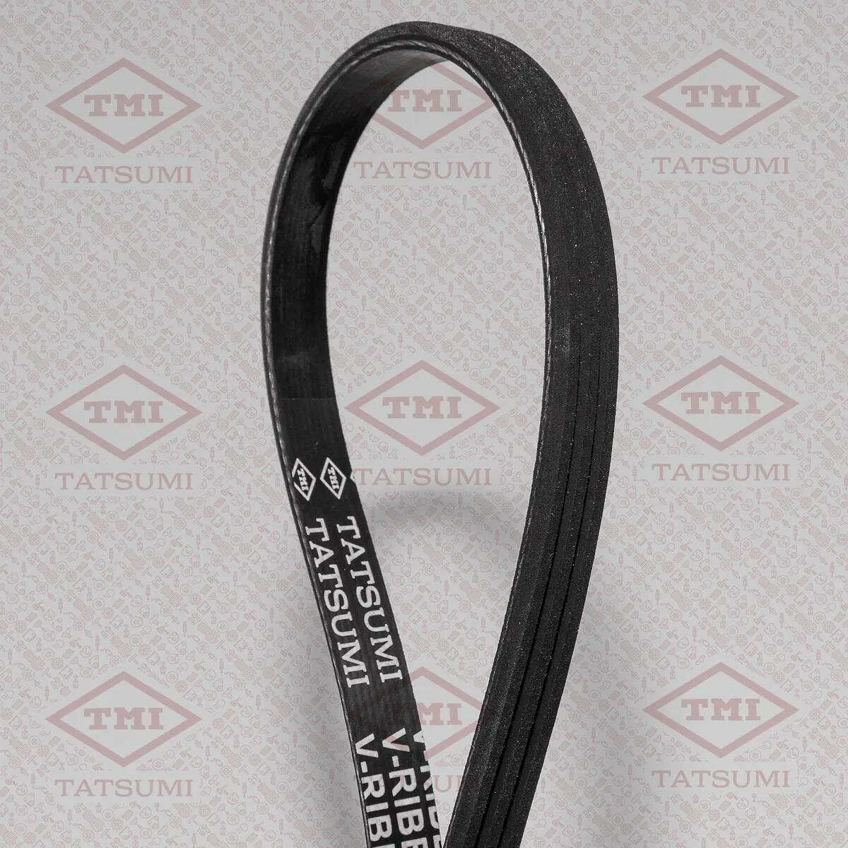 Ремень поликлиновой TATSUMI 3PK853, многоручьевой, высокопрочный корд (TFB1191)