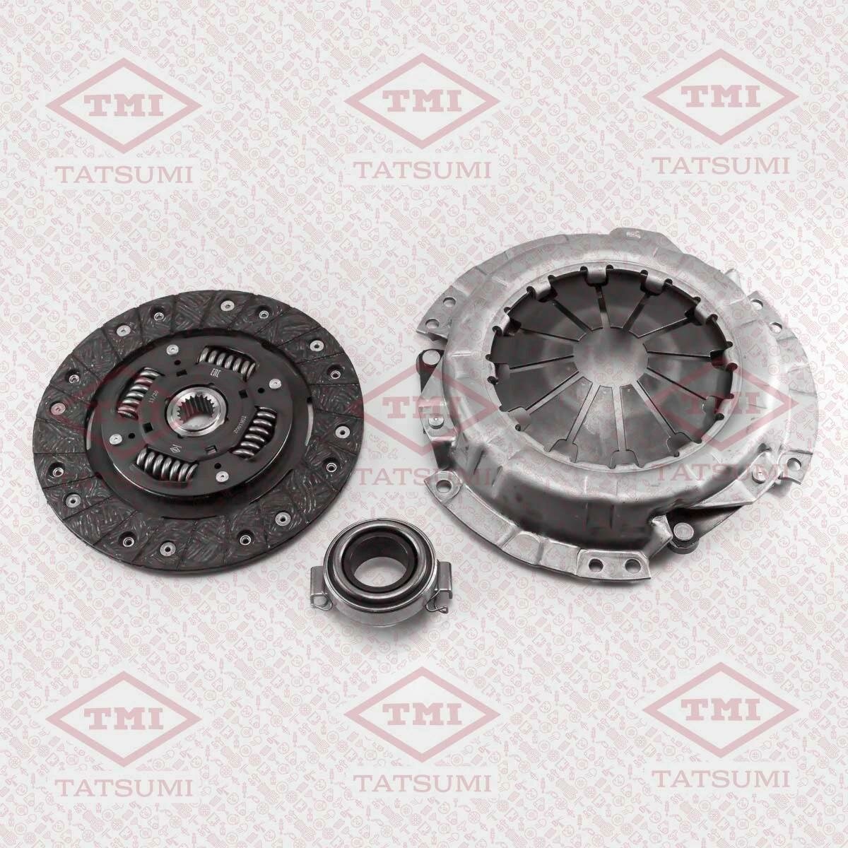 Комплект сцепления TATSUMI 215 mm TOYOTA Avensis, Carina E, Corolla, Corolla Verso, RAV4, Yaris Verso 95-> (TDH1002)