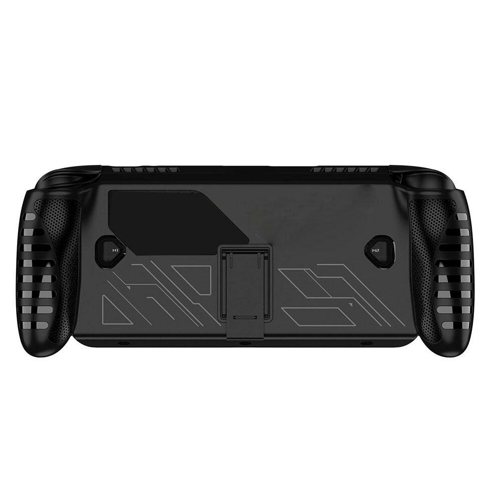 Защитный чехол для ROG Ally X, тонкий мягкий защитный чехол из ТПУ с подставкой, полная защита, ударопрочный, противоскользящий, устойчивый к царапинам, ударопрочный.
