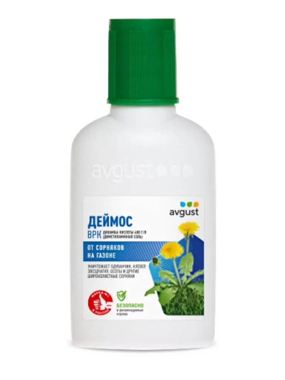 Гербицид Деймос Avgust 40 мл от сорняков, жидкость, для двудольных, борщевика, опрыскивание
