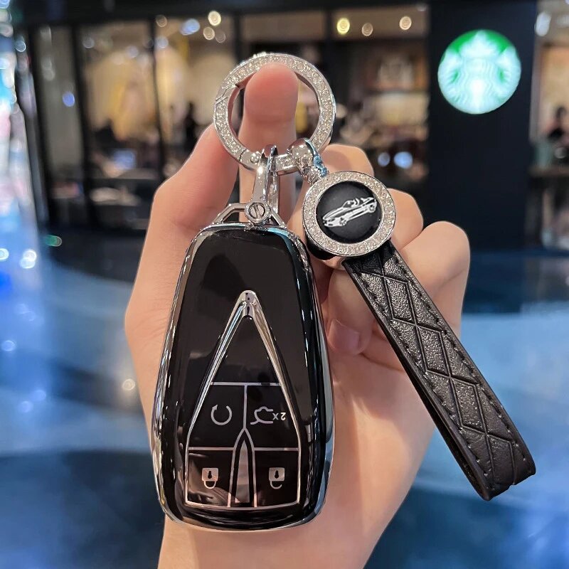Чехол для автомобильного ключа из ТПУ для Changan CS35 PLUS CS75PLUS CS55PLUS Eado UNI-T Oushang X5 X7 EV 2019 2020, аксессуары для брелоков