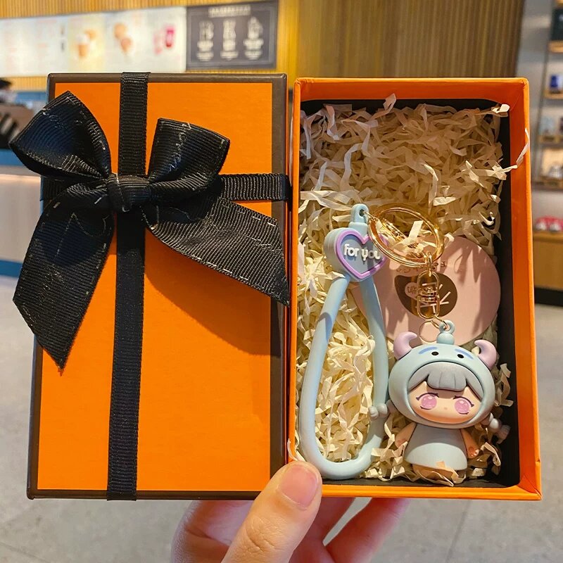 Новый брелок Nini Paradise 2025 для женщин, изысканный кулон для рюкзака, милые аксессуары для ключей Подлинный брелок