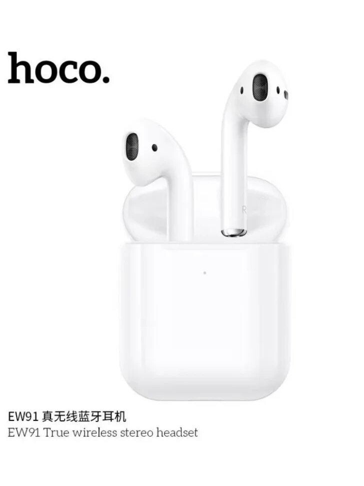 Наушники bluetooth HOCO EW91 True wireless stereo headset (белый)