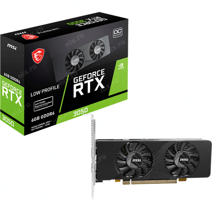 Msi RTX 3050 LP E 6G OC