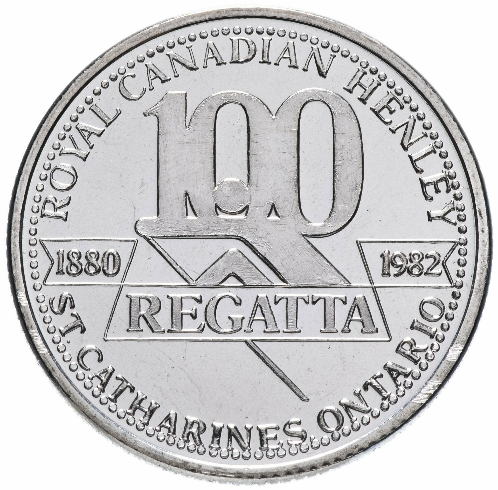 Канадский торговый доллар 1982 "Сент-Катаринс, Онтарио"