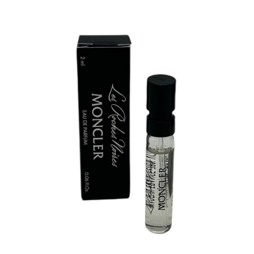 Парфюмерная вода Moncler Les Roches Noires миниатюра 2 мл / Пробник духов Монклер Ле Рош Нуар