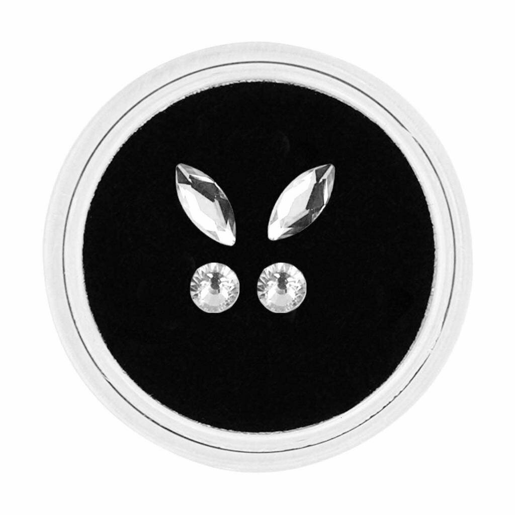 Блестки для зубов, Белый