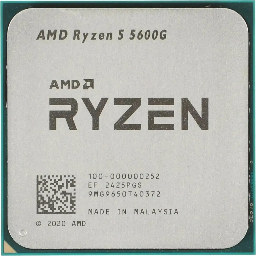 Процессор AMD (100-000000252) CPU RYZEN 5 5600G sAM4 OEM, 2387450