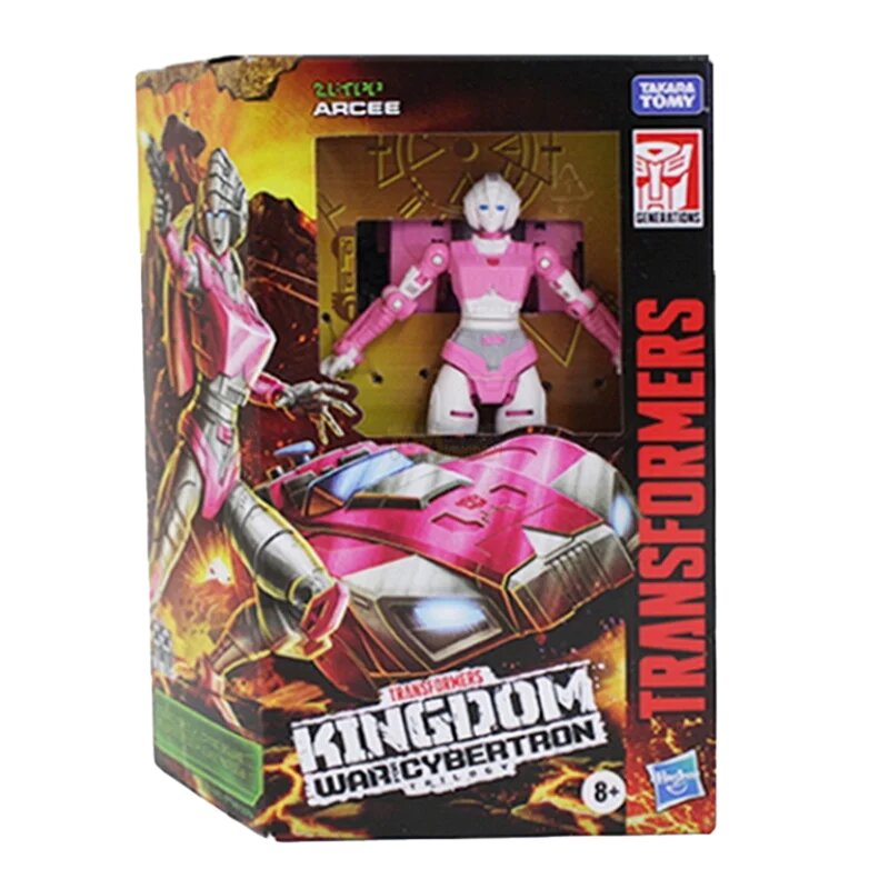 Коллекционная фигурка Transformers War for Cybertron Kingdom Grade D Arcee Hasbro