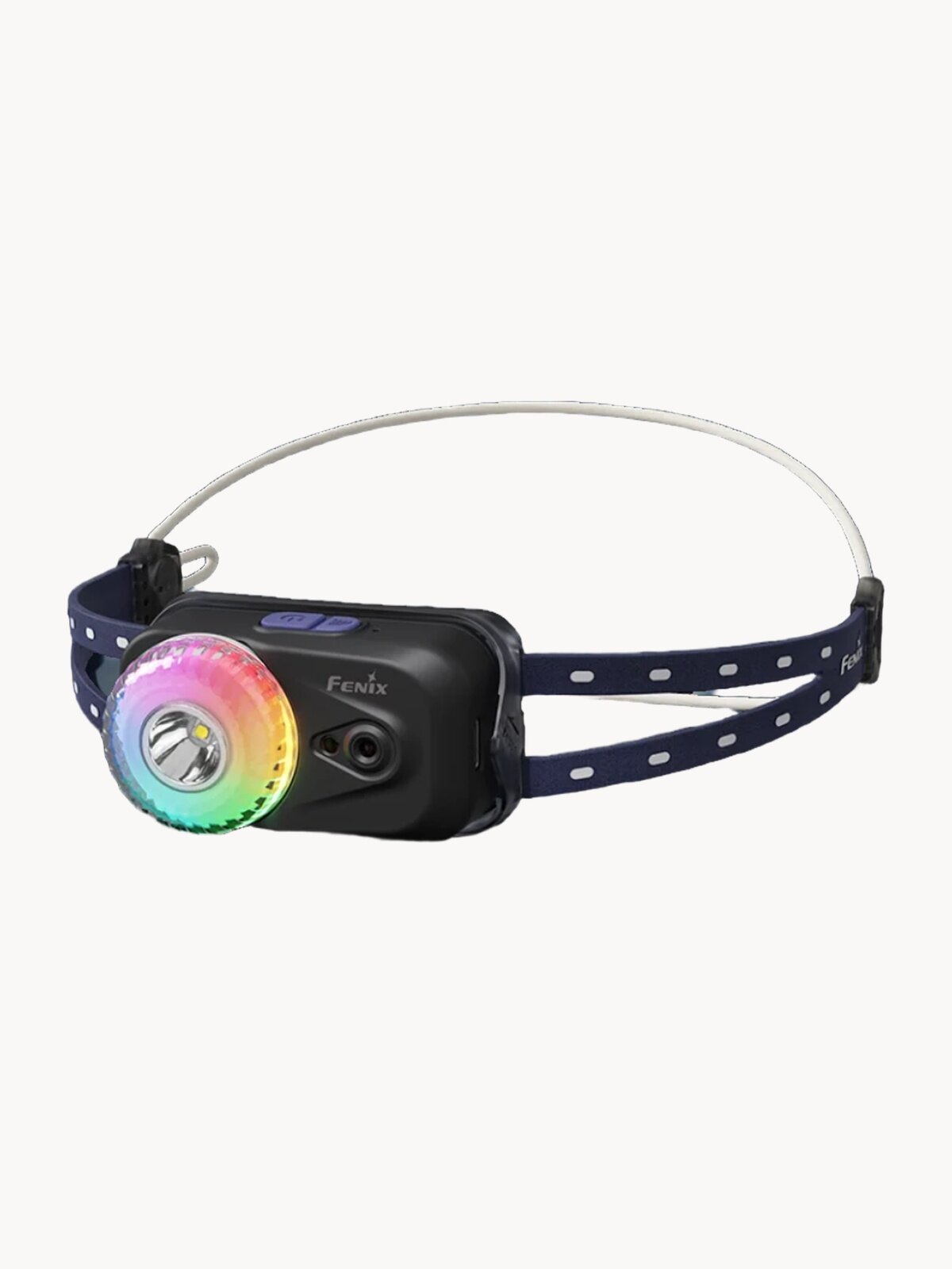 Фонарь Fenix HL17R RGB, налобный, высокая мощность, до 500лм, черный