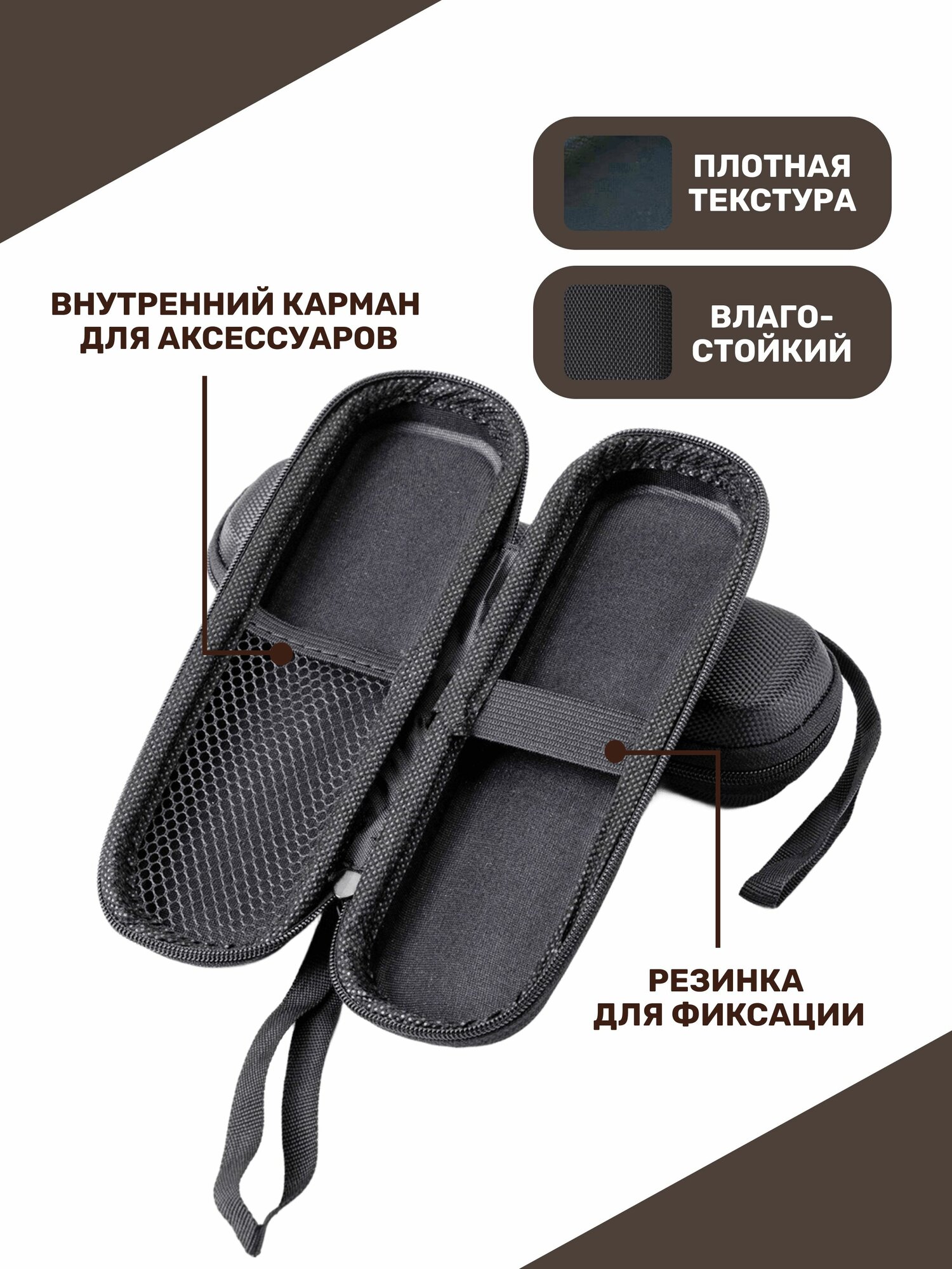 Футляр для бритвы станков дорожный чехол-органайзер