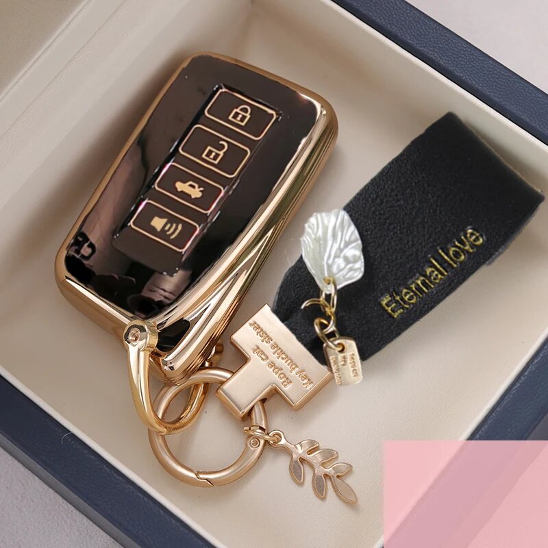 Чехол для автомобильного ключа из ТПУ для Lexus RX350 NX300 Es300h Rx450h GS300 GX470 IS250 ES350 LX570 GX460 Nx300h Is300h black set