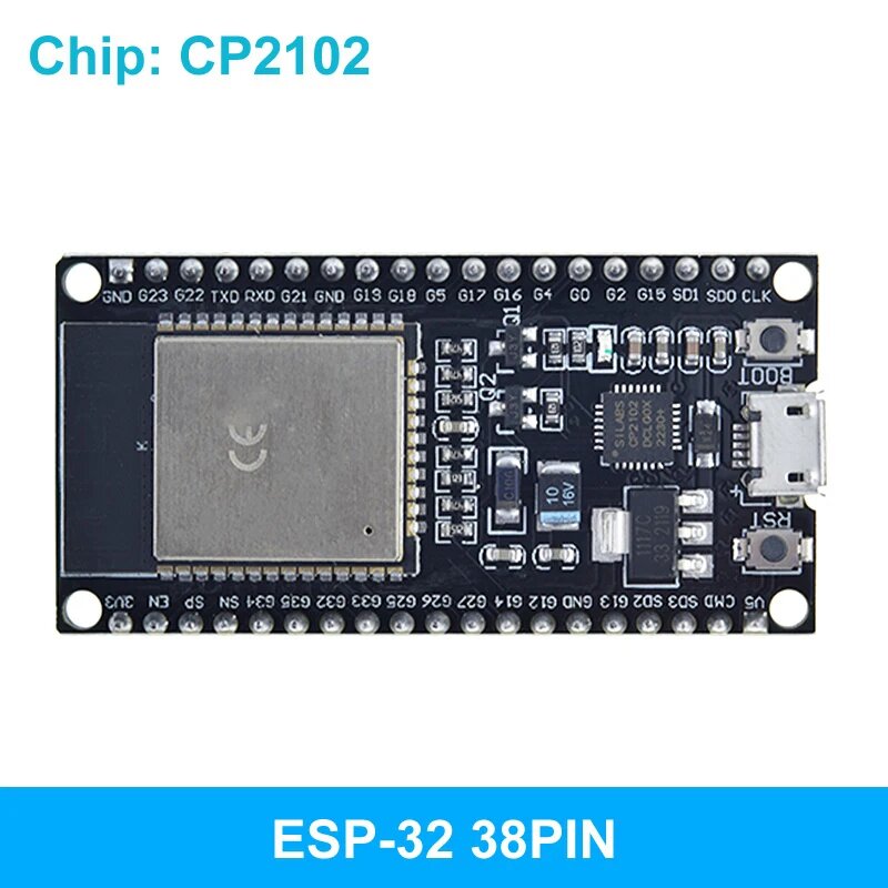 Модуль ESP32 TZT WiFi+Bluetooth ESP-32-CP2102