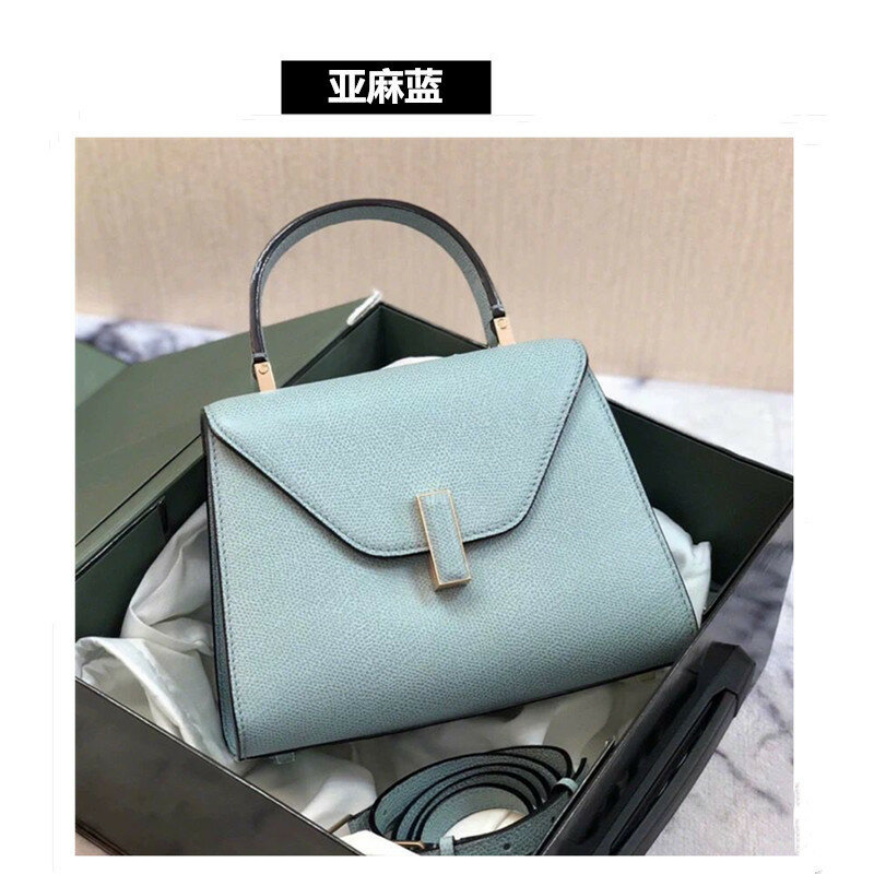 Новая сумка Kelly 2026 года, в стиле Яо Чэнь, сумка через плечо, маленькая квадратная сумка, модная повседневная женская сумка из натуральной кожи в европейском и американском стиле.