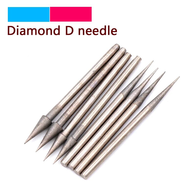 Горячая распродажа 10/20 штук Грит 1200 алмазная шлифовальная головка биты с декоративными швами, острых металлических камня нефрита гравировка полировка инструменты 2,35 мм хвостовик D иглы 4.0mm, 20pcs Set