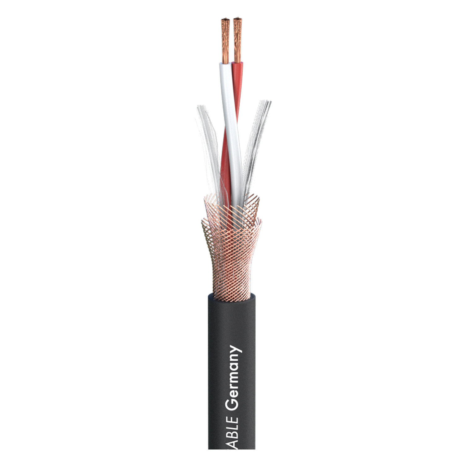 Микрофонный кабель Sommer Cable 200-0601H SC-Symbiotic Black 100.0m, катушка
