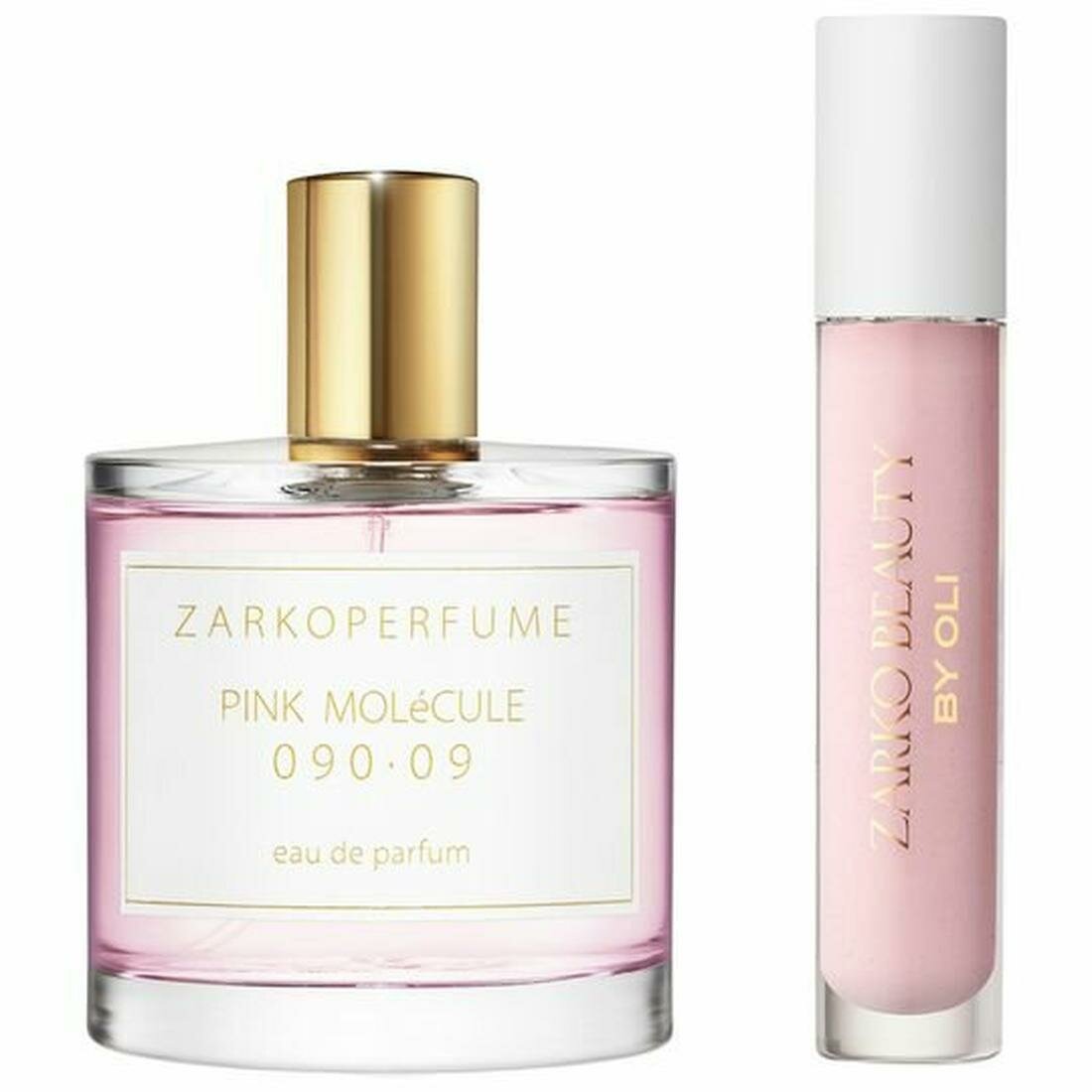 Zarkoperfume Pink Molecule 090.09 парфюм 100 мл + Блеск для губ 5.5 мл SET Набор