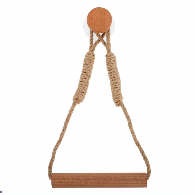 Хаки деревянная веревка держатель для туалетной бумаги подставка крышка сервера Towal Boho аксессуары для ванной комнаты стеллажи для-