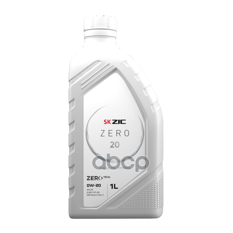 ZIC Масло моторное ZIC ZERO 0W-20, 1л, API SP, ILSAC GF-6A, GM dexos1 Gen 1