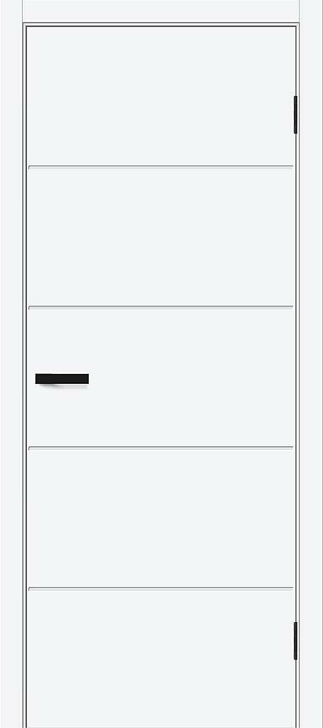 Дверь Граффити-1Д White Pro Браво 200*60