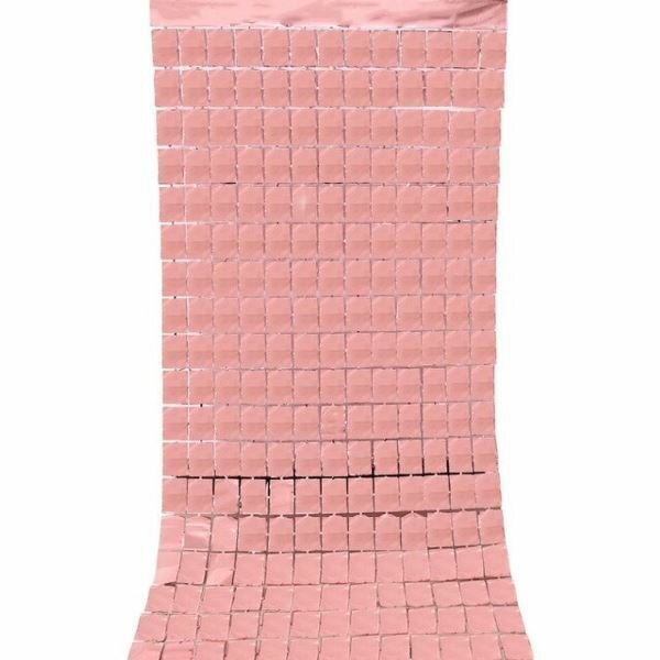 Патибум Занавес Диско Y 100x200 см Розовое золото стильный световой элемент интерьера