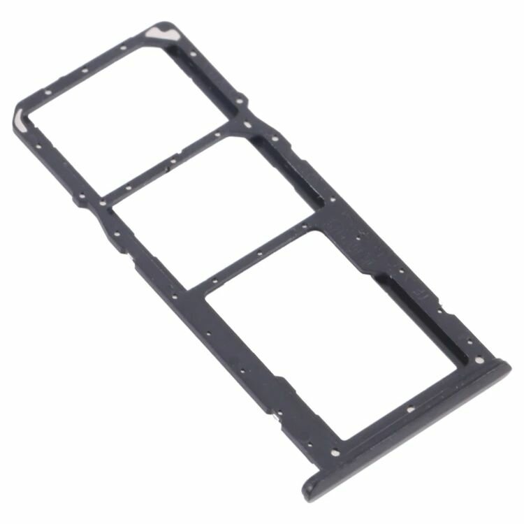 Держатель SIM для Realme C21Y (RMX3263/RMX3269) Черный card holder адаптер переходник лоток слот для СИМ-карты
