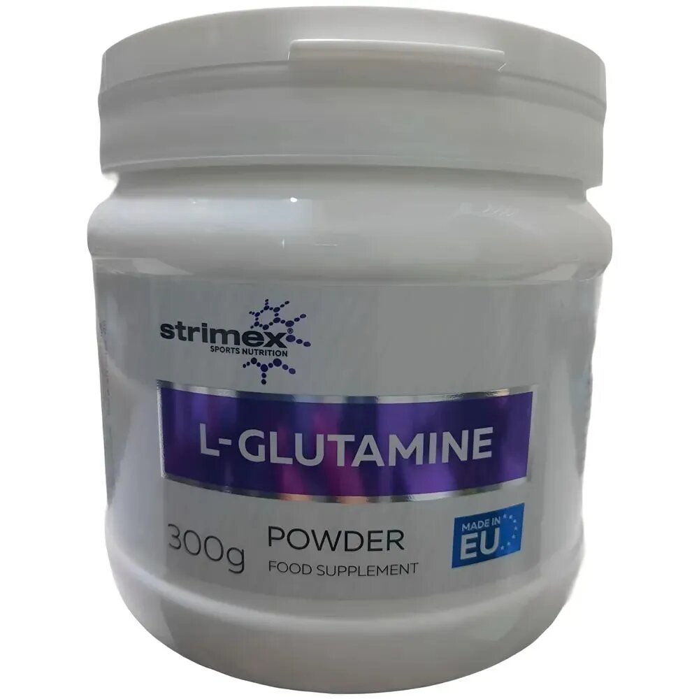Аминокислота Strimex "L-Glutamine", глутамин, в банке, 300 г