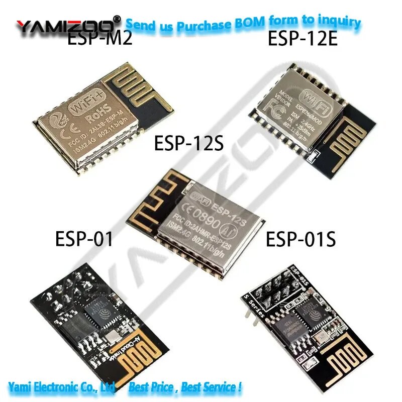 ESP8266 WiFi Модуль ESP-M2 — фото 1