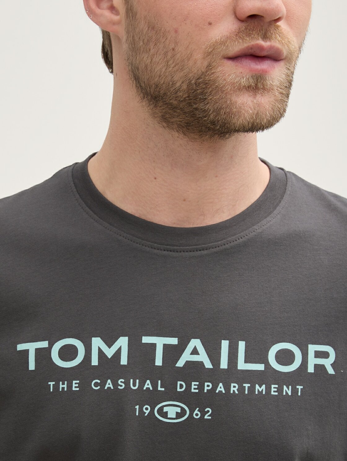 Футболка Tom Tailor, размер 2XL, серый — фото 1