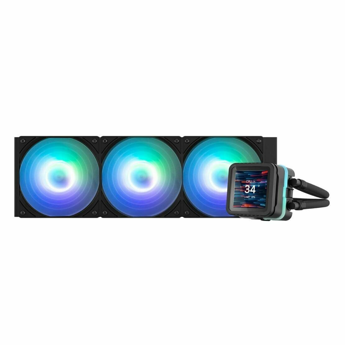 Система водяного охлаждения Zalman ALPHA2 DS A36, 350 Вт, 2000 об/мин, черный