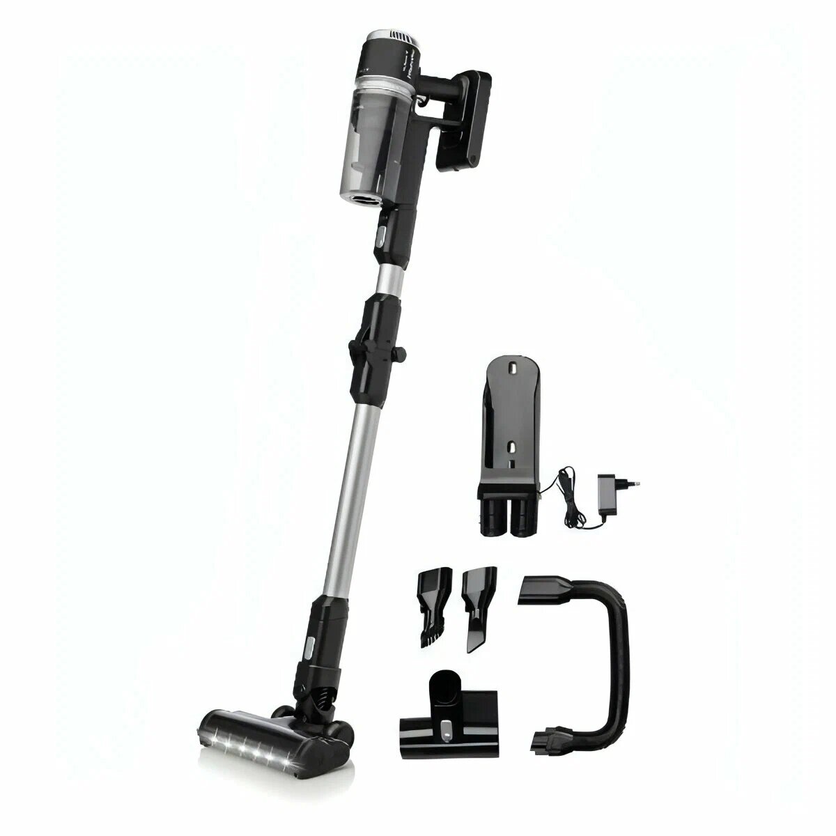 Пылесос ручной (handstick) Hisense HVC6264BK, черный, для сухой уборки, 32 Вт