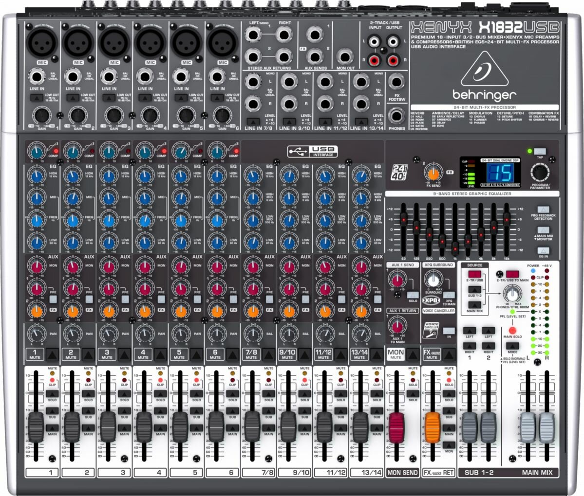Behringer X1832USB - Микшерный пульт