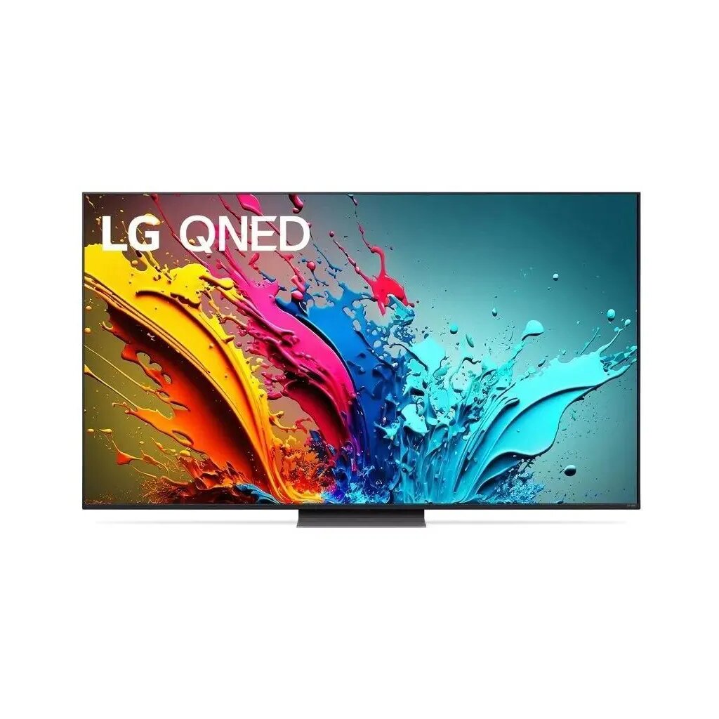 86" Телевизор LG 86QNED86T6A. ARUG QNED, 4K Ultra HD, смарт ТВ, WebOS, черный титан