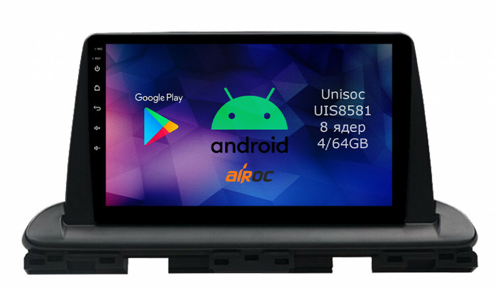Штатные магнитолы Android AIROC RM-2326-N18