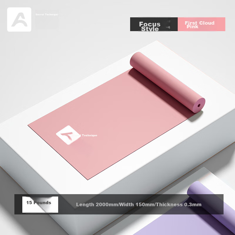 Aoyi Elastic Band, Fitness Resistance Rope, Pull-Up Assistance Band, Rehabilitation Exercise Resistance Band, Leg Stretching Band