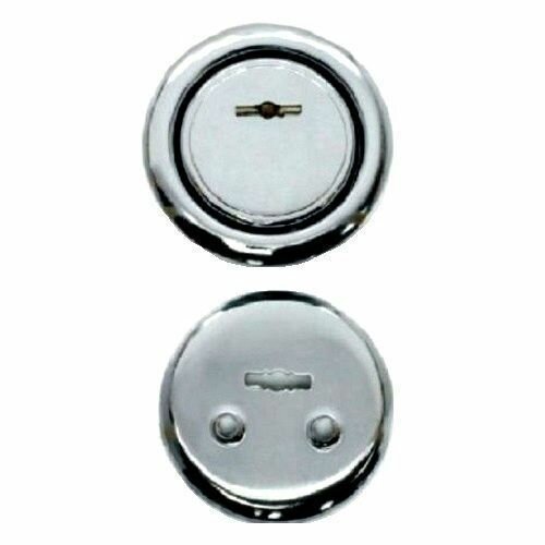 Броненакладка для замка MARLOK для сувальдного, серебристая, металл