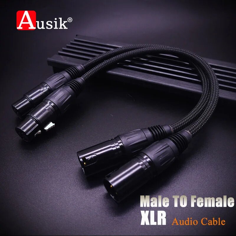 Аудио кабель Canare XLR-XLR AUSIK AS009 0,5 м 0.2m