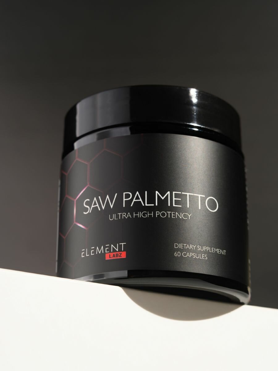 Со Пальметто Serenoa repens (Saw Palmetto) Экстракт сереноа для мужского здоровья 500 мг, 60 капсул