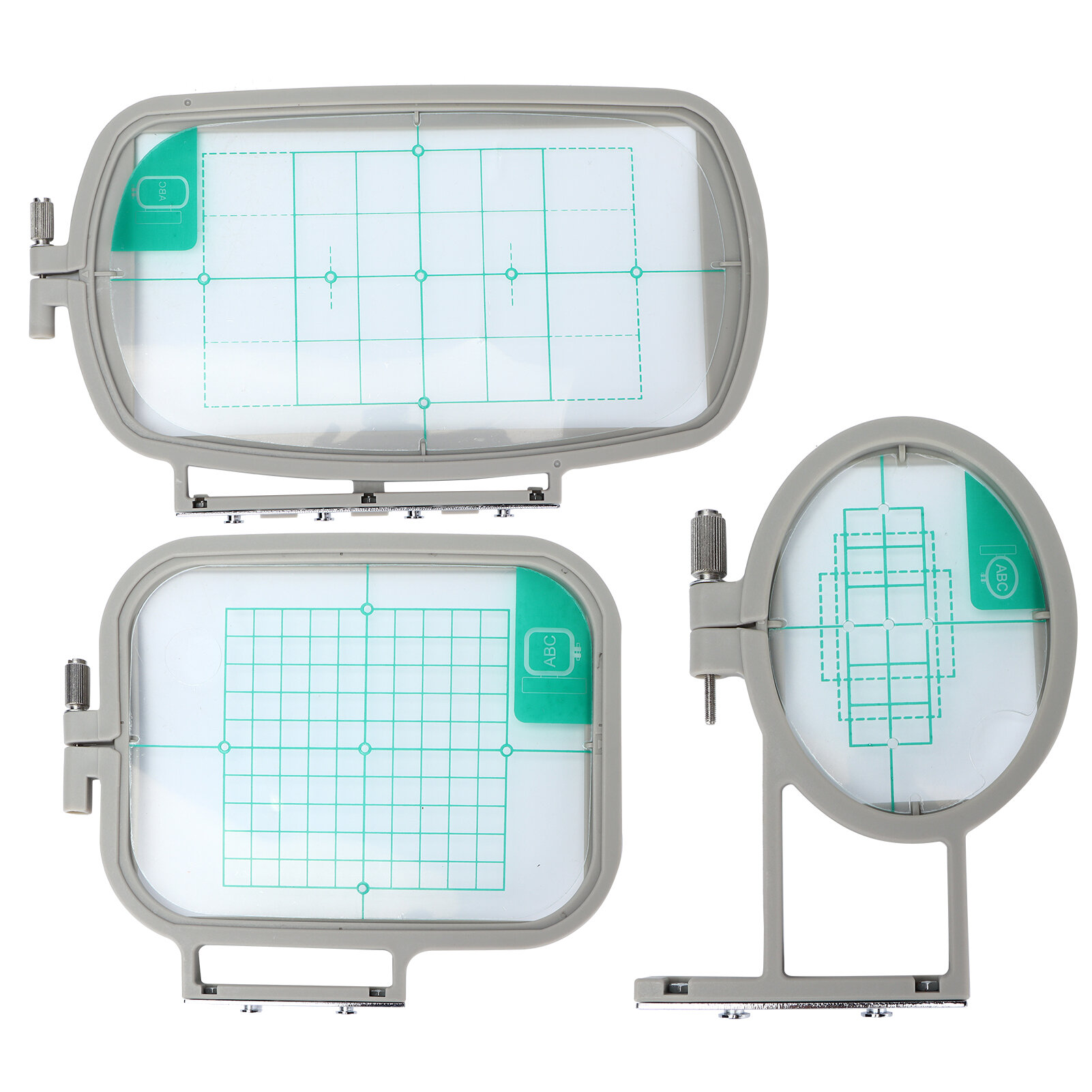 3pcs вышивающие рамные обручи устанавливают домашние многофункциональные наборы швейных машин для дома с использованием дома с использованием