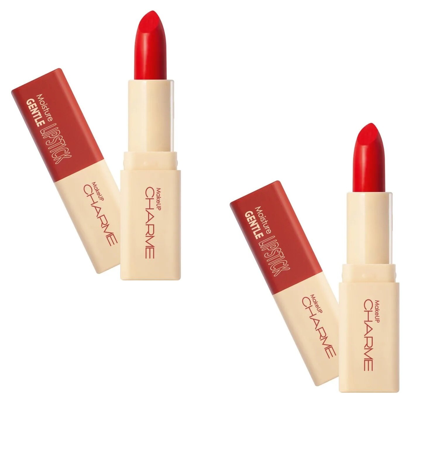 Губная помада Charme Gentle увлажняющая тон 512 (Красный Марс) 2шт