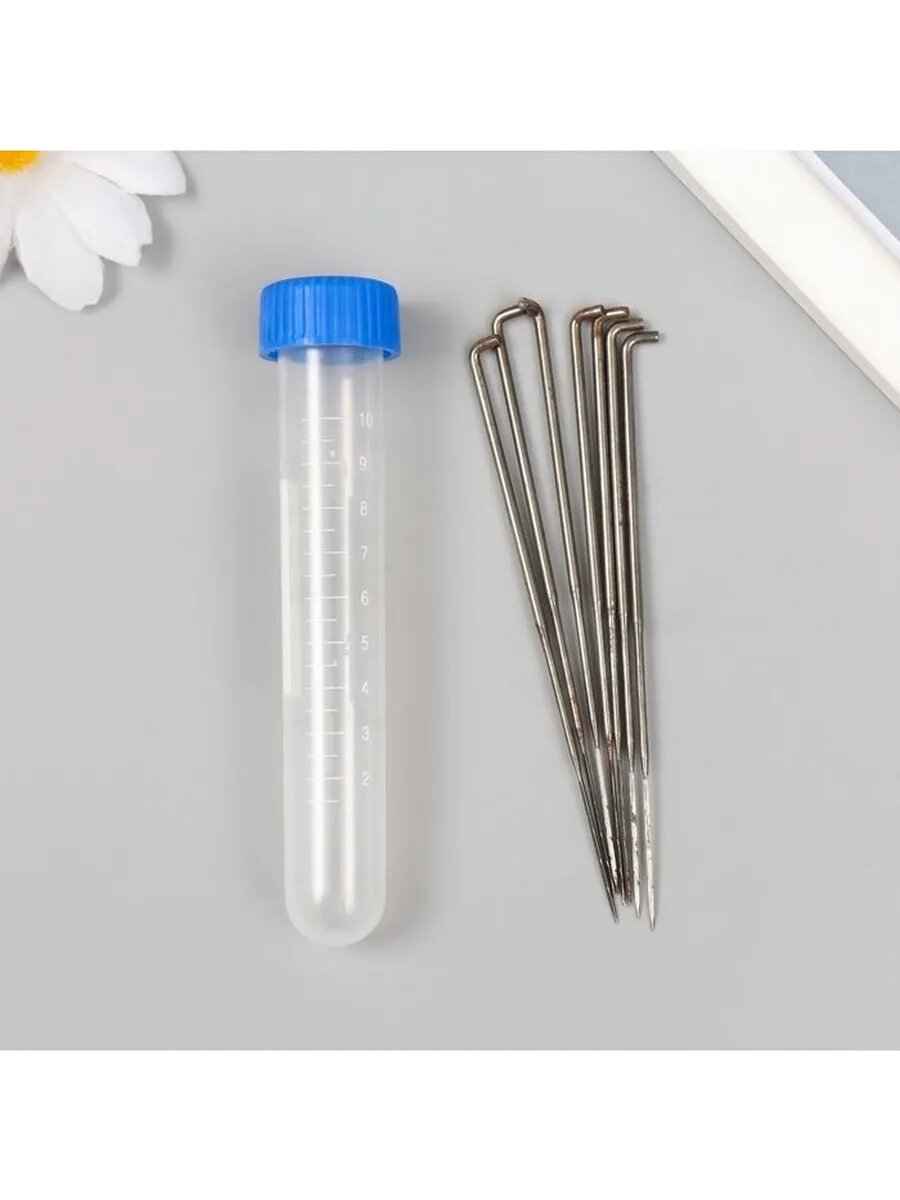 Игла для валяния (набор 7 шт.) 9,5х0,7х0,7 см