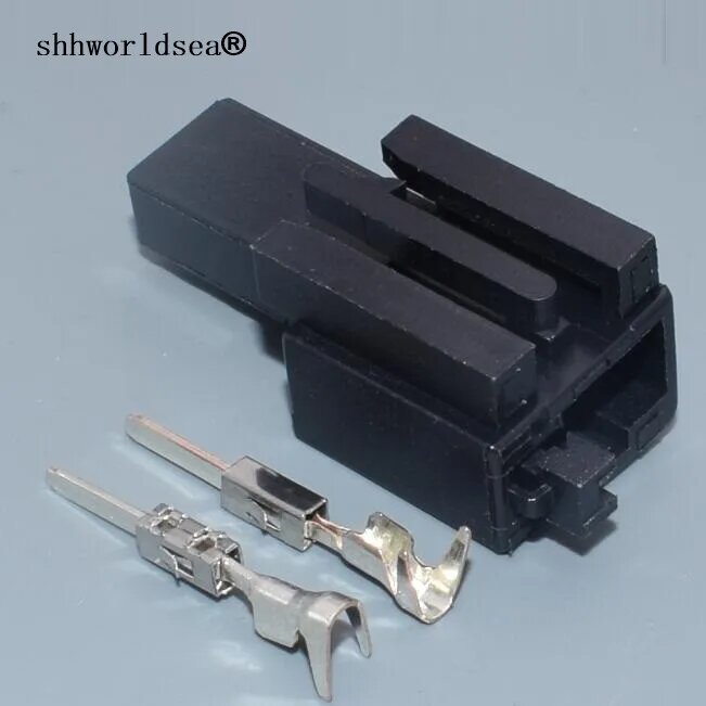 Автоматический разъем Shhworldsea 2pin VW 1.5мм, 1J0 973 332, 2sets