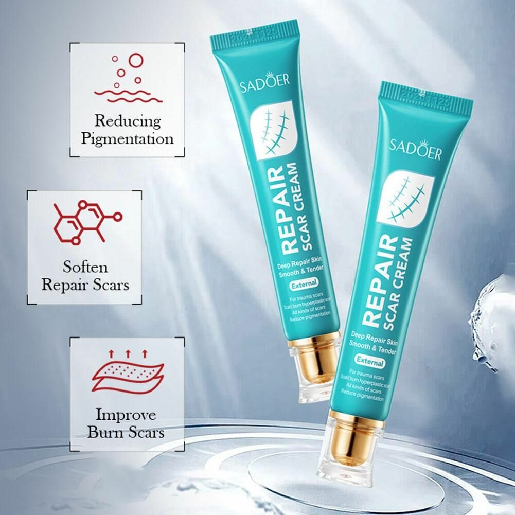 Эффективный крем-гель для устранения шрамов, рубцов, растяжек, пигментации и следов от прыщей на лице и теле