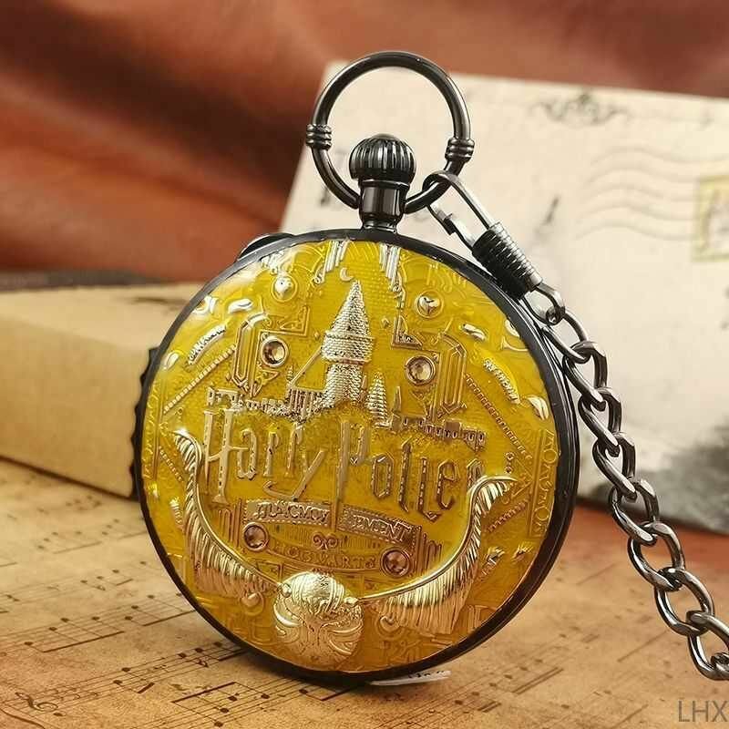 Карманные часы-Музыкальная шкатулка-Замок Гарри Поттера